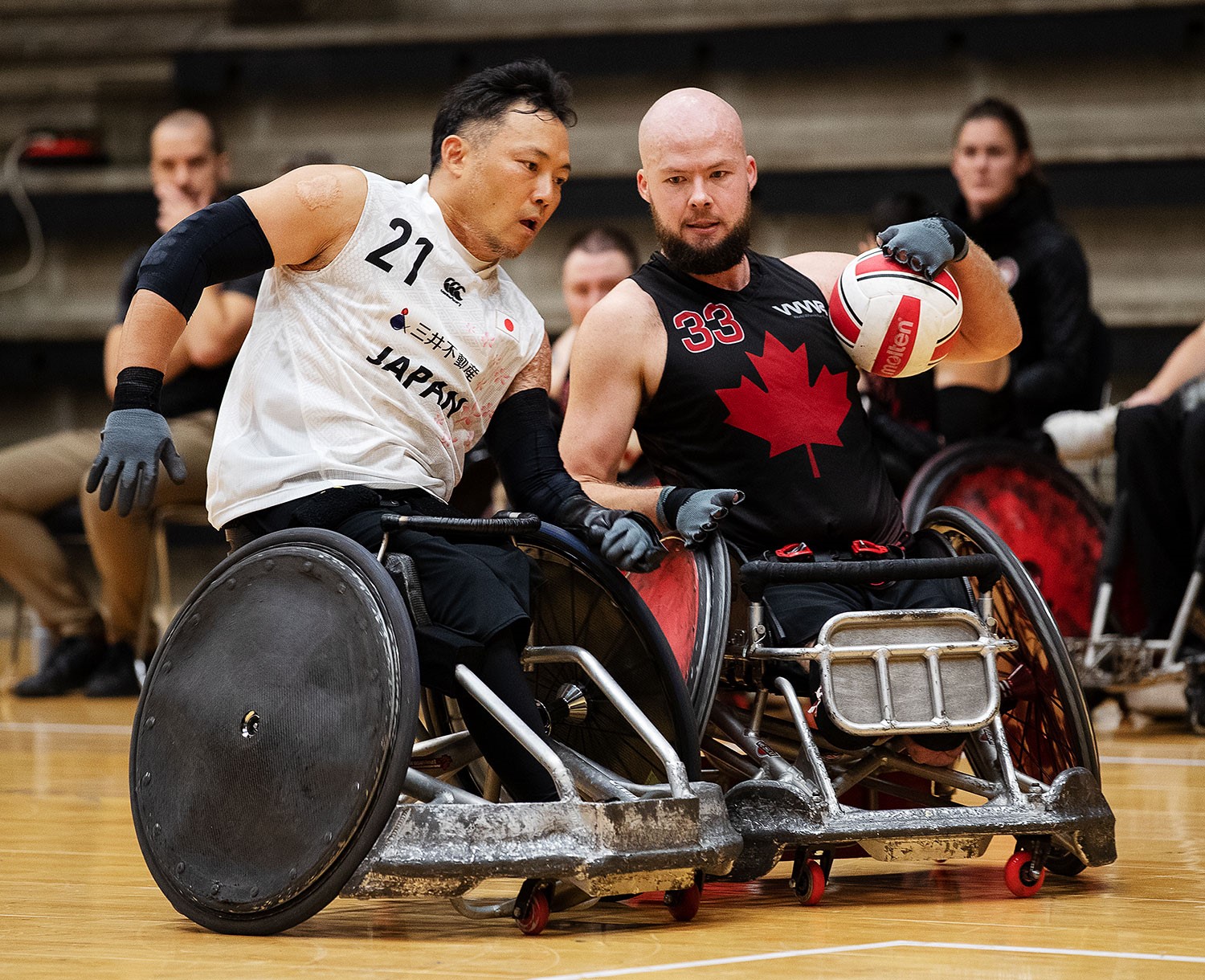 Le Japon bat le Canada au Championnat du monde de rugby en fauteuil ...